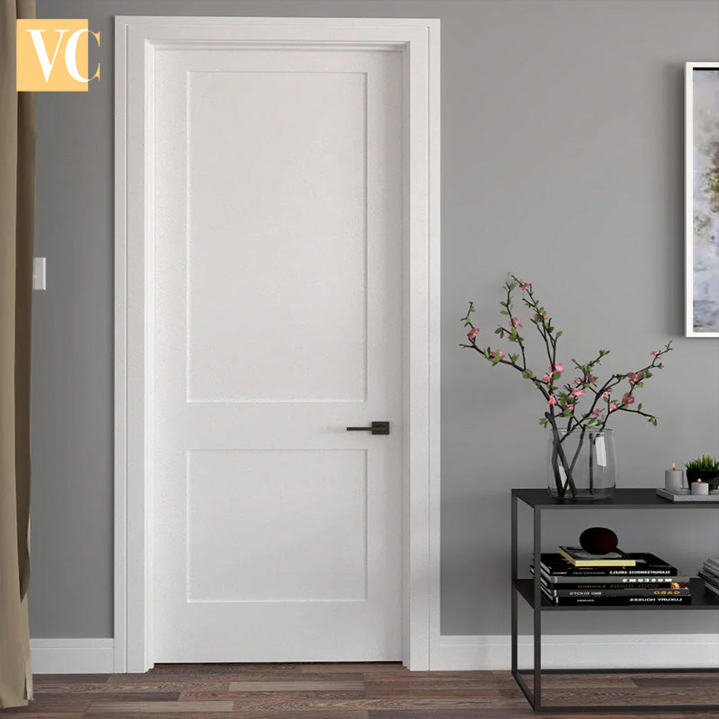 2-Panel Shaker Solid Interior Door Pre-Hung