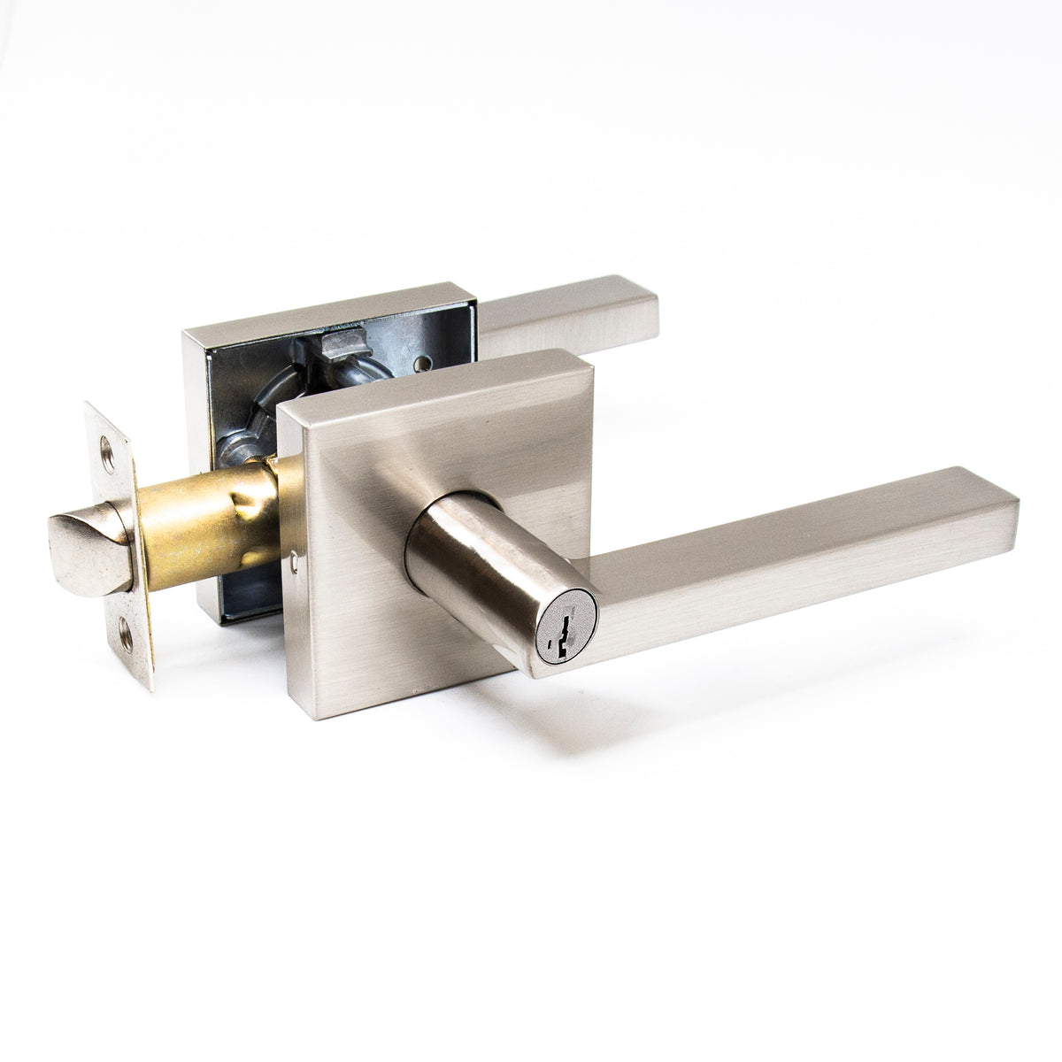Tough Guard Straight Handle Door Knob Lock Lever Entry