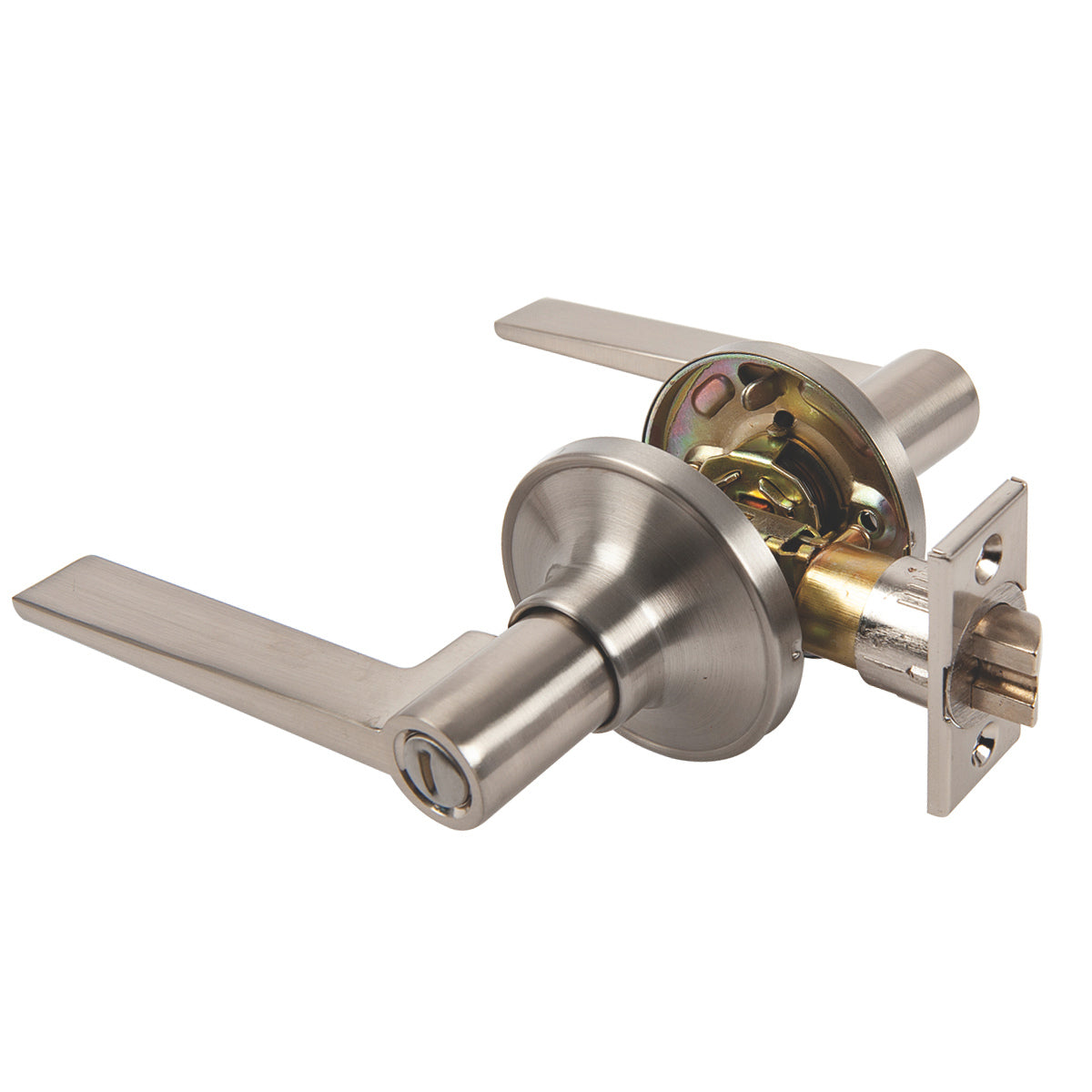 Tough Guard Straight Handle Door Knob Lock Lever Entry