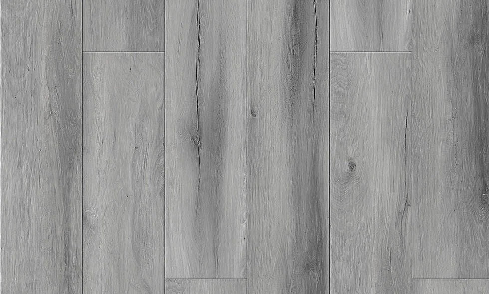 Ashy Stone Woden Vinyl Flooring - Diamond Collection, 7" x 60" x 7mm