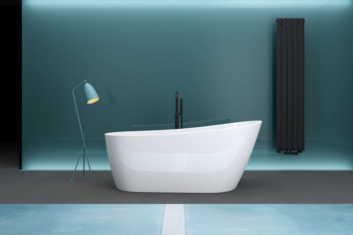 Banana 67" Oval One Piece Freestanding Bathtub